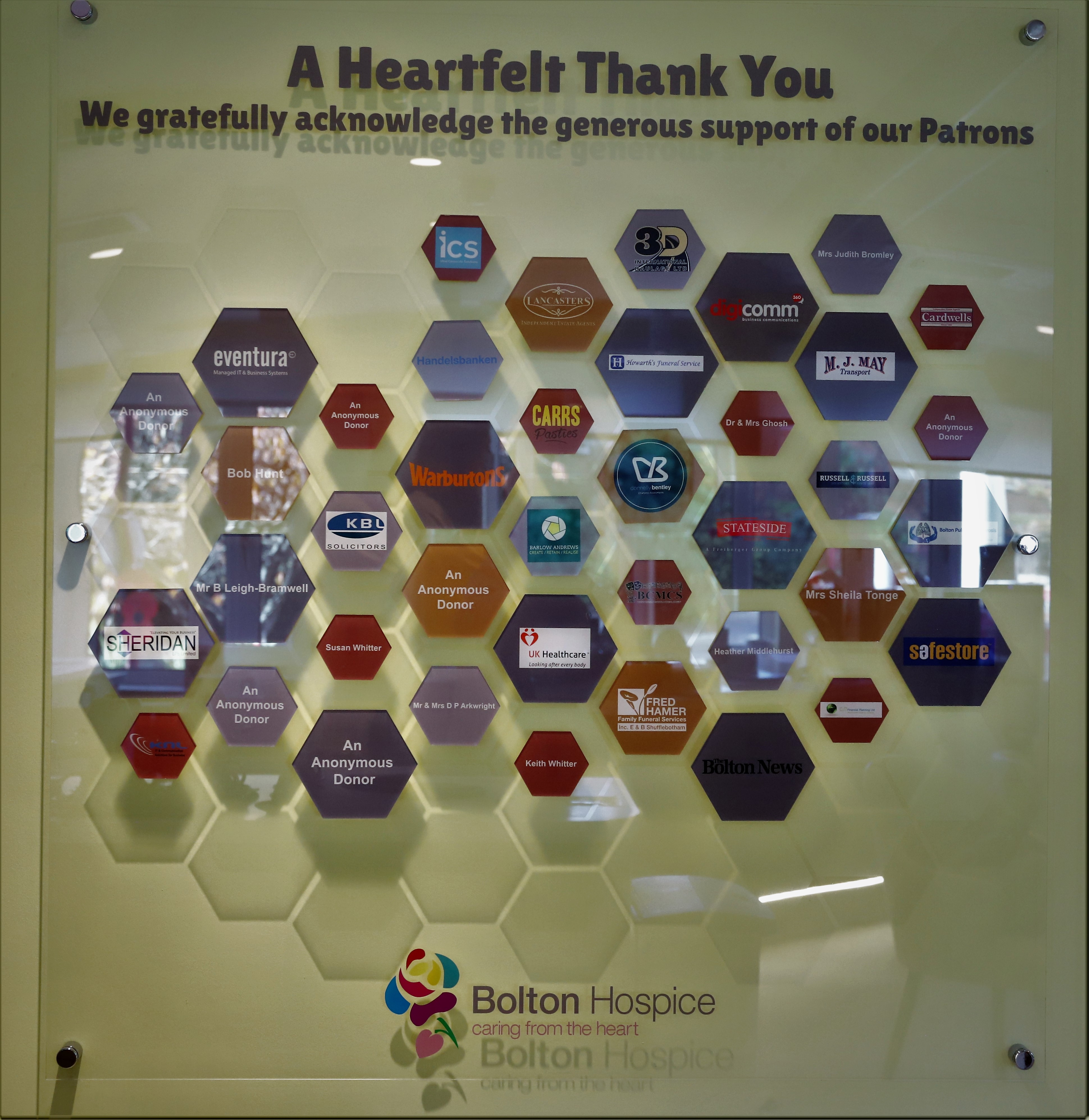 Our Patrons | Bolton Hospice