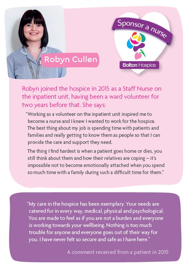 Meet Robyn | Bolton Hospice